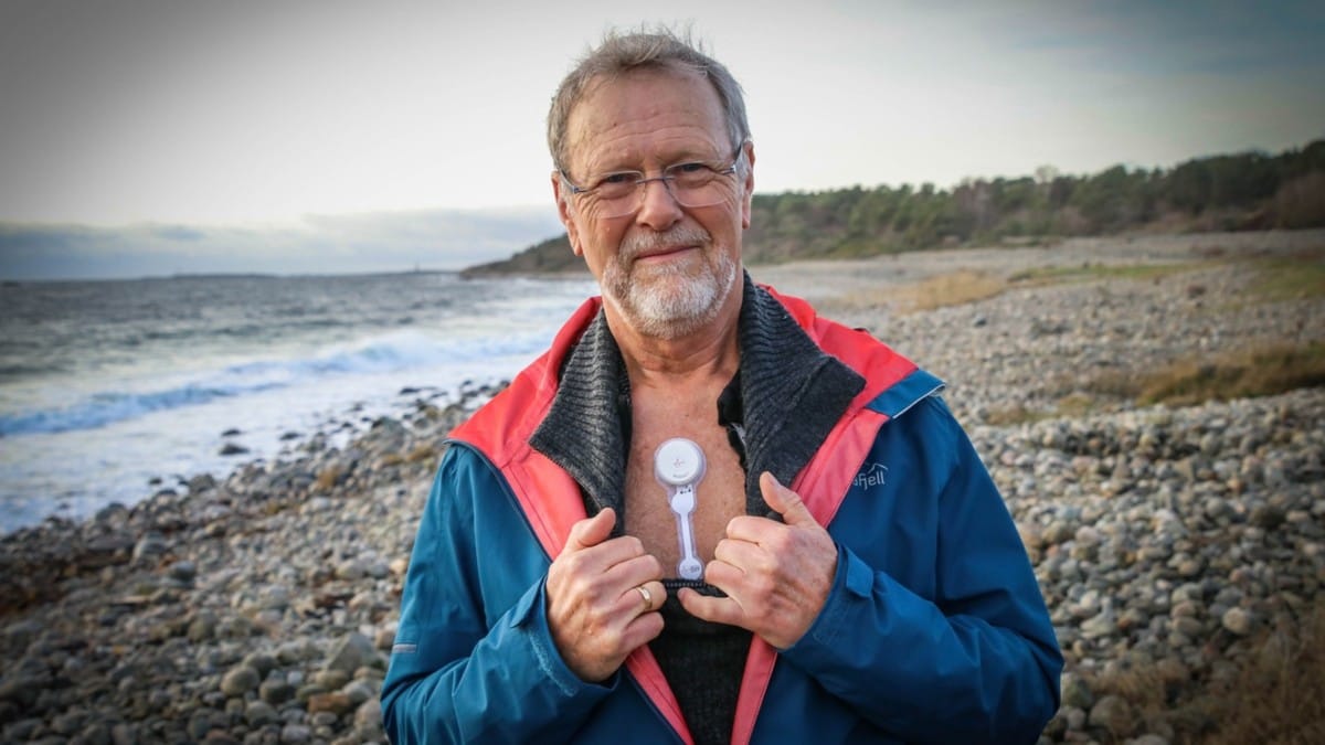Professor Fensli - reddet av egen oppfinnelse. Se mer på NRK Dagsrevyen ...